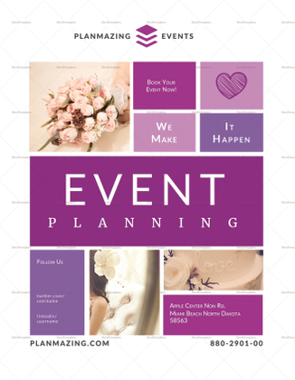 Event Planning Flyer Design Template in PSD, Word, Publisher ...