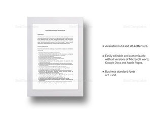Human Resources Assistant Job Description Template in Word, Google Docs ...