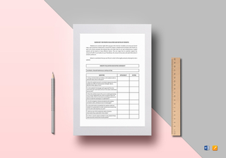 Website Rating Template in Word, Google Docs, Apple Pages