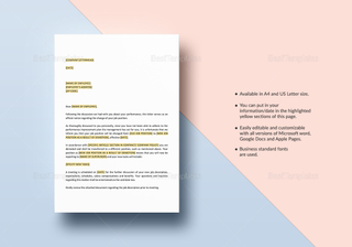 Demotion Letter Template in Word, Google Docs, Apple Pages