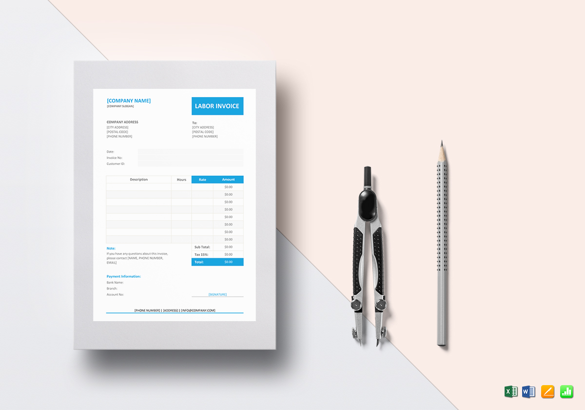 Free Invoice Templates For Mac Numbers Rtsstrategies