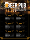 Pub Menu Design Template in PSD, Word, Publisher, Illustrator, InDesign