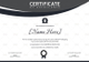 Skipping Excellence Certificate Design Template in PSD, Word