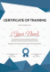 Sailing Training Certificate Design Template in PSD, Word