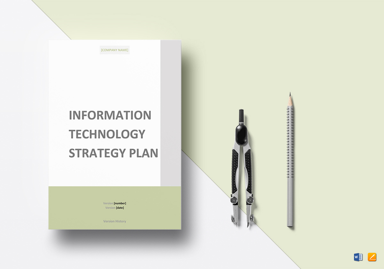 IT Strategy Plan Template in Word, Google Docs, Apple Pages
