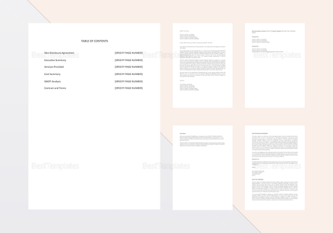 Business Problem Solving Proposal Template in Word, Google Docs, Apple ...