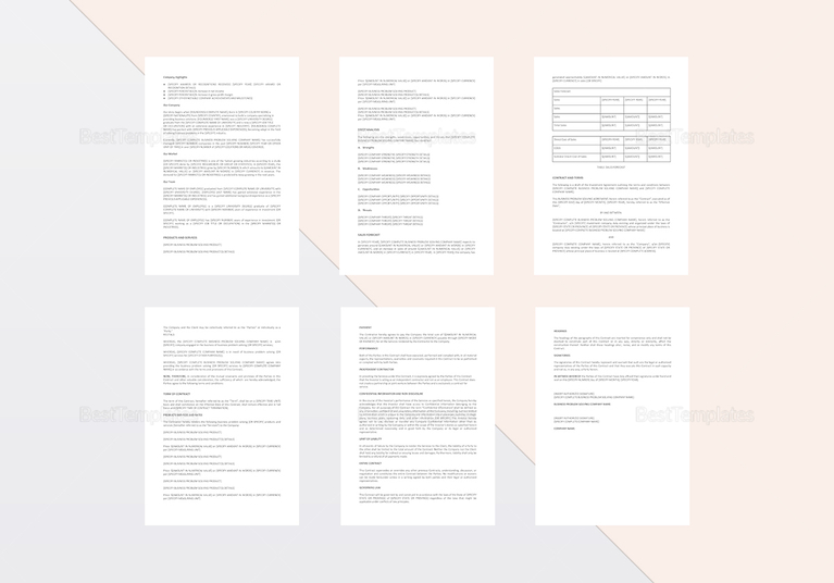 Business Problem Solving Proposal Template in Word, Google Docs, Apple ...