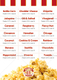 Popcorn Menu Design Template in PSD, Word, Publisher, Illustrator, InDesign