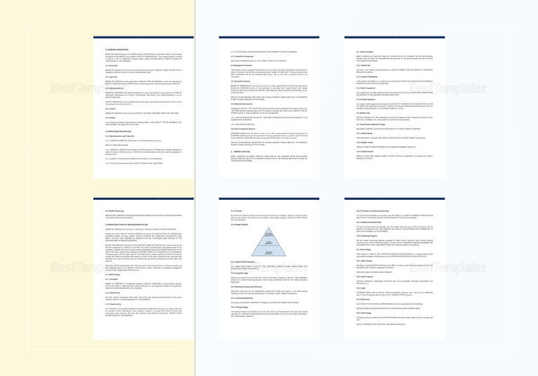 Professional Business Proposal Template in Word, Google Docs, Apple Pages