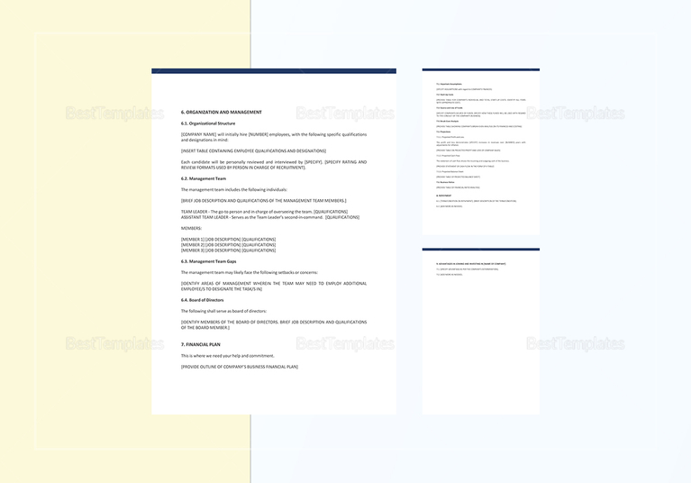 Professional Business Proposal Template in Word, Google Docs, Apple Pages