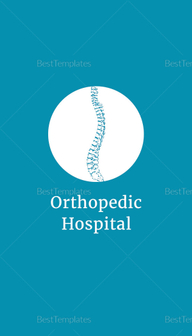 Medical Orthopedist Business Card Template in PSD, Word, Publisher ...