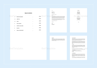 Service Business Proposal Template in Word, Google Docs, Apple Pages
