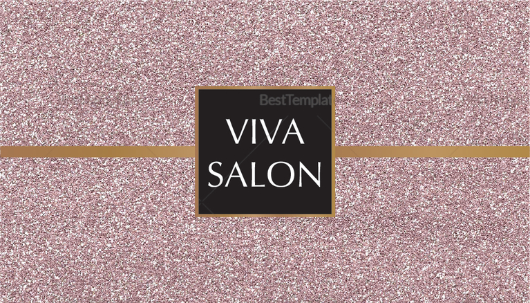 Salon Business Card Template in PSD, Word, Publisher, Illustrator, InDesign