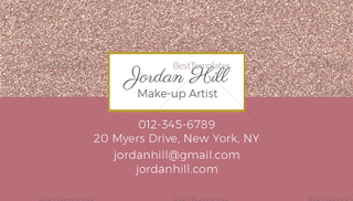 Rose Gold Business Card Template in PSD, Word, Publisher, Illustrator ...