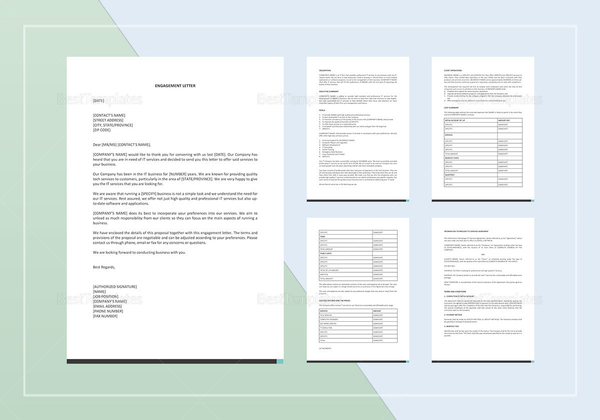 IT Proposal Template in Word, Google Docs, Apple Pages