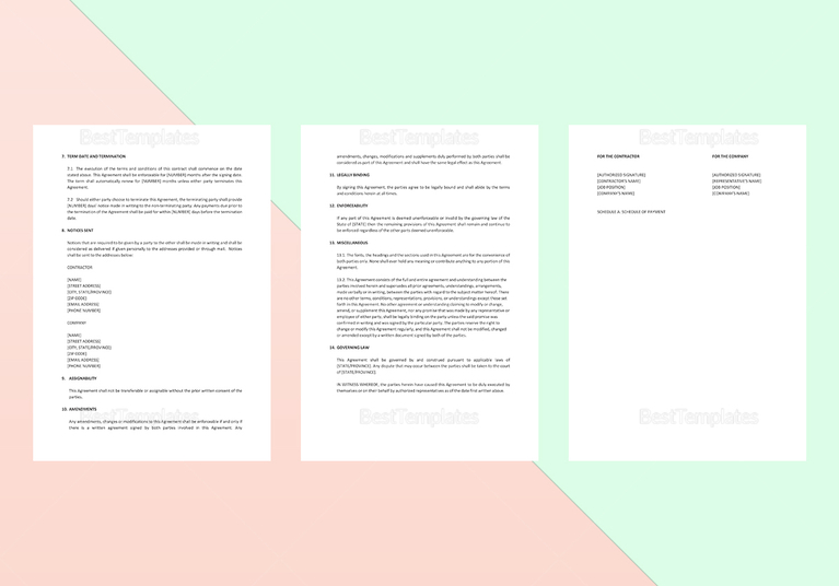 Proposal Outline Template in Word, Google Docs, Apple Pages