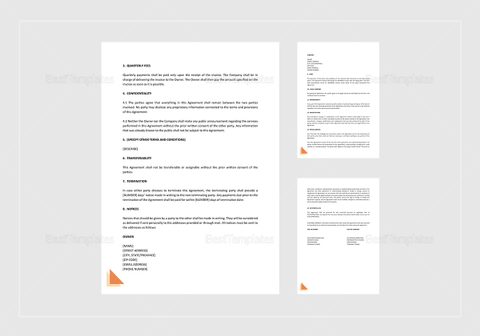 Sample Proposal Template in Word, Google Docs, Apple Pages