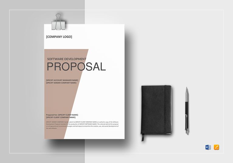 Software Development Proposal Template in Word, Google Docs, Apple Pages