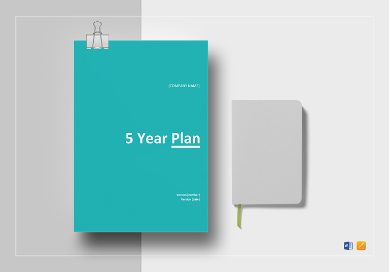 Five Year Plan Template in Word, Google Docs, Apple Pages