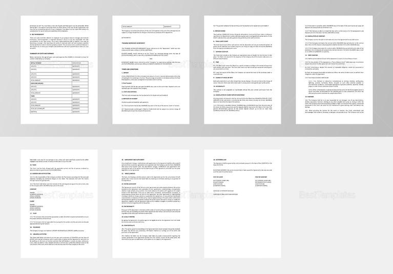 Training Workshop Proposal Template in Word, Google Docs, Apple Pages