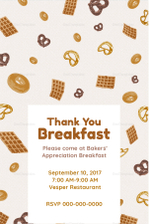 Appreciation Breakfast Invitation Design Template in PSD, Word ...