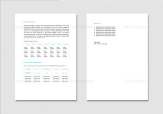 Salon Business Plan Template in Word, Google Docs, Apple Pages