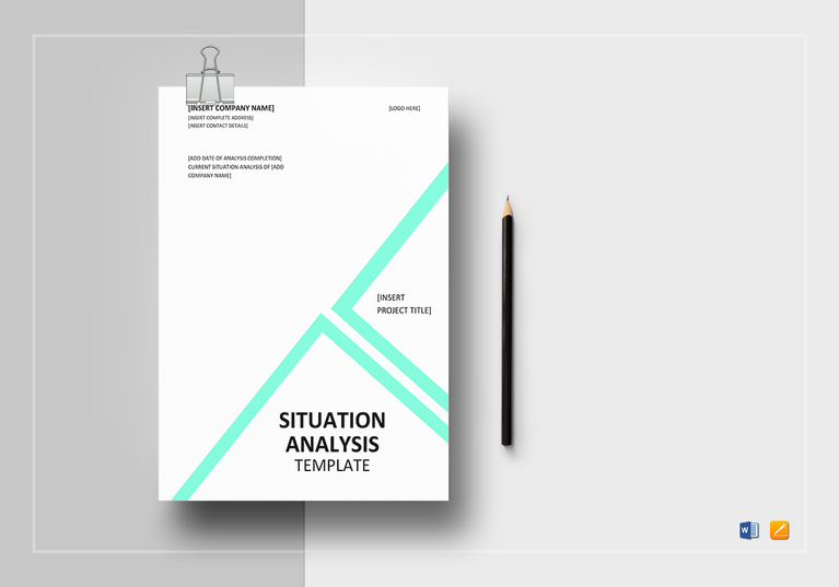 Situation Analysis Template in Word, Google Docs, Apple Pages