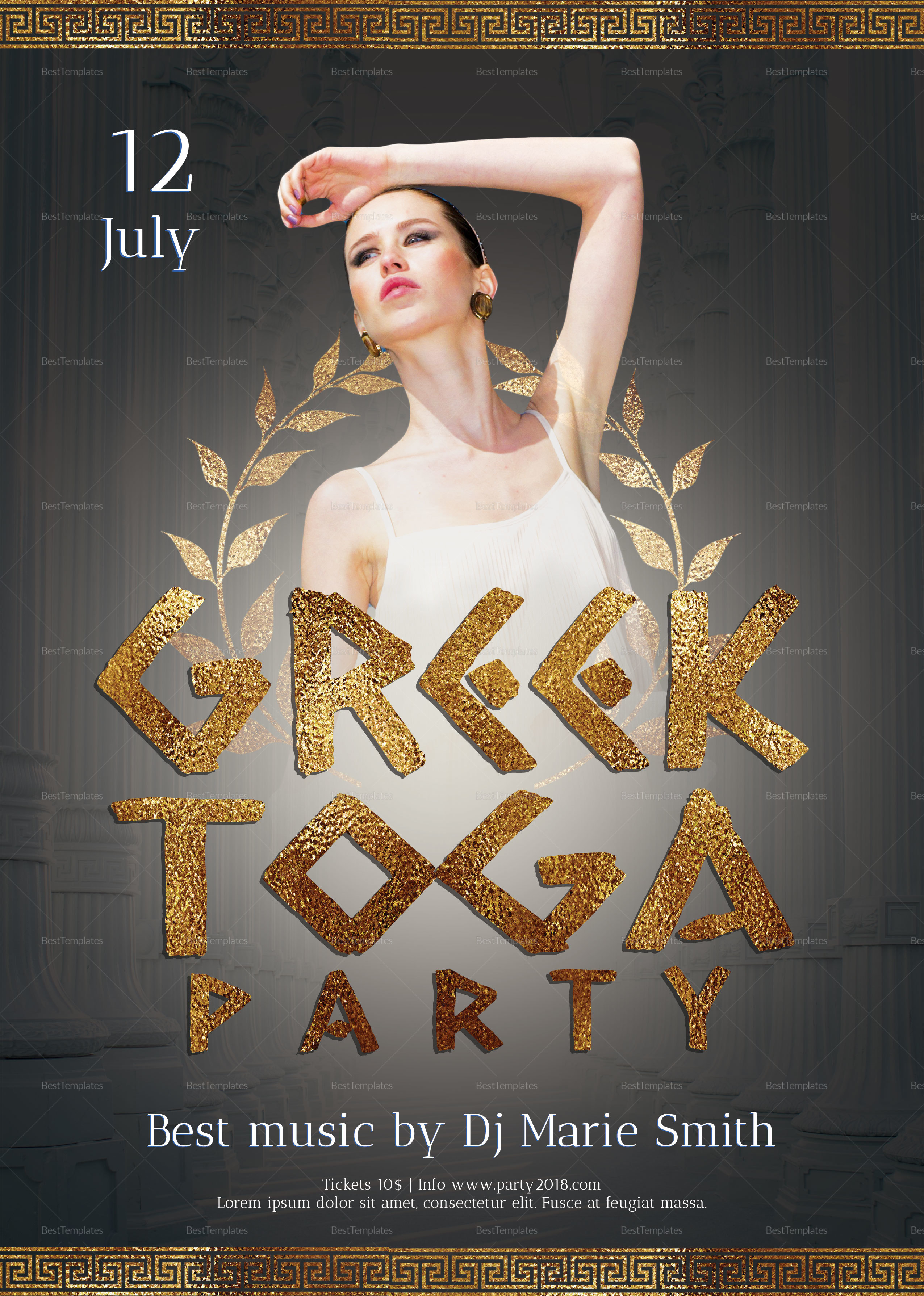 Toga Party Poster