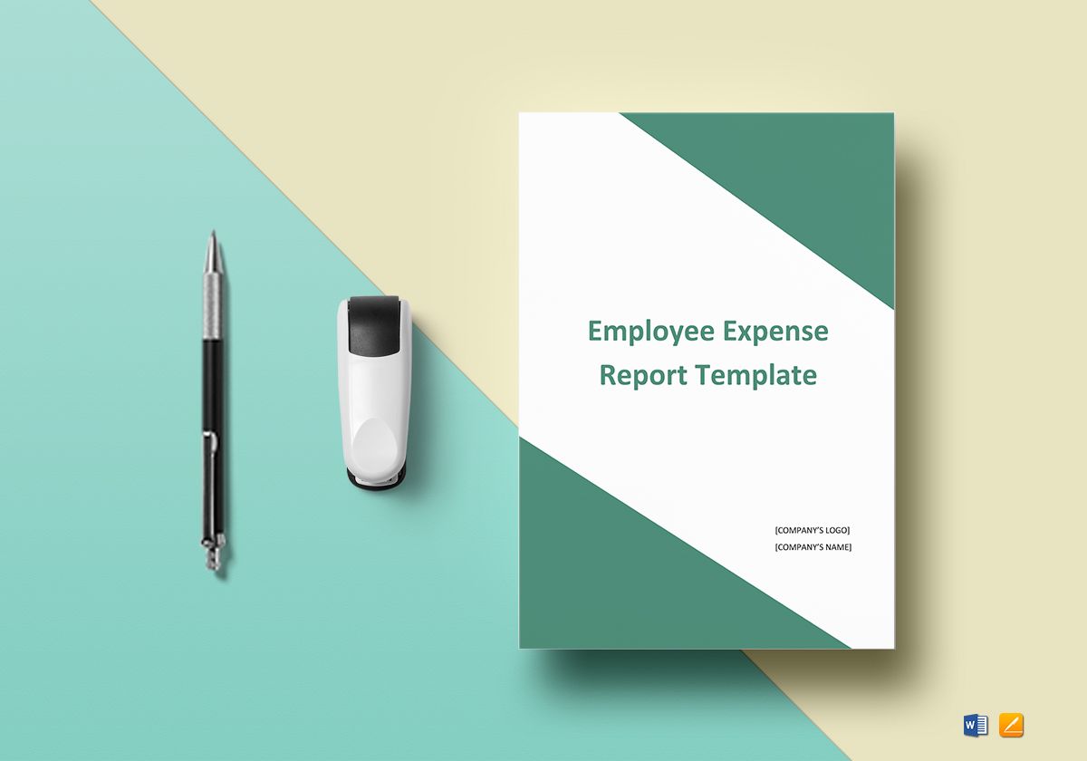 Employee Expense Report Template In Word Google Docs Apple Pages