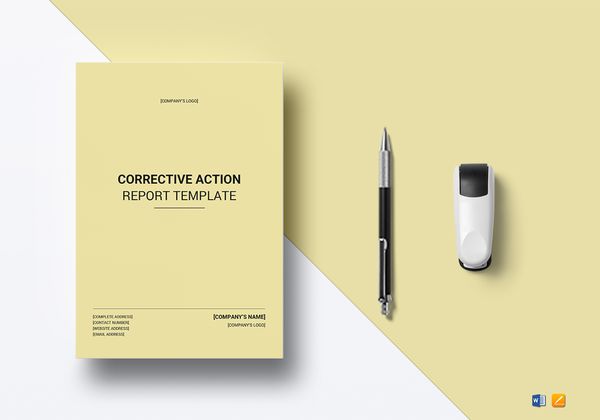 Corrective Action Report Template in Word, Google Docs, Apple Pages