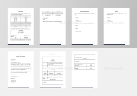 Internship Report Template in Word, Google Docs, Apple Pages