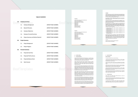 New Business Project Report Template in Word, Google Docs, Apple Pages