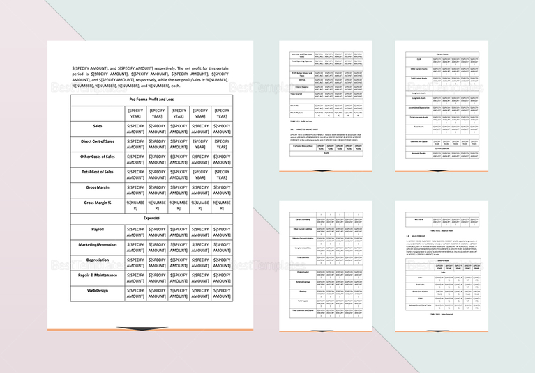 New Business Project Report Template in Word, Google Docs, Apple Pages