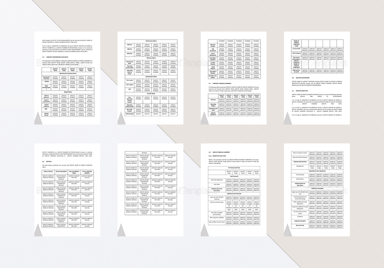 Service Report Template in Word, Google Docs, Apple Pages