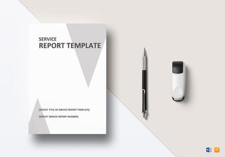 Service Report Template in Word, Google Docs, Apple Pages