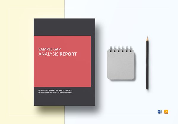 Gap Analysis Report Template in Word, Google Docs, Apple Pages
