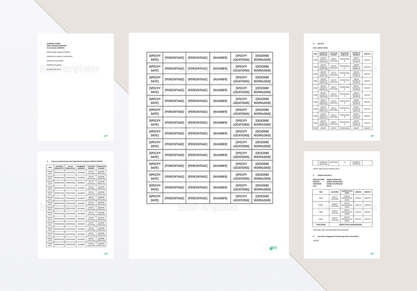 Daily Construction Report Template in Word, Google Docs, Apple Pages