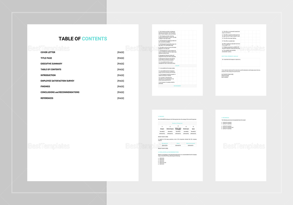 Professional Report Template in Word, Google Docs, Apple Pages