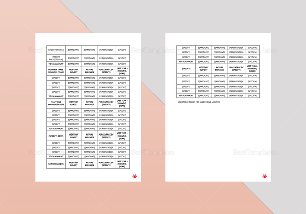 Year End Report Template in Word, Google Docs, Apple Pages