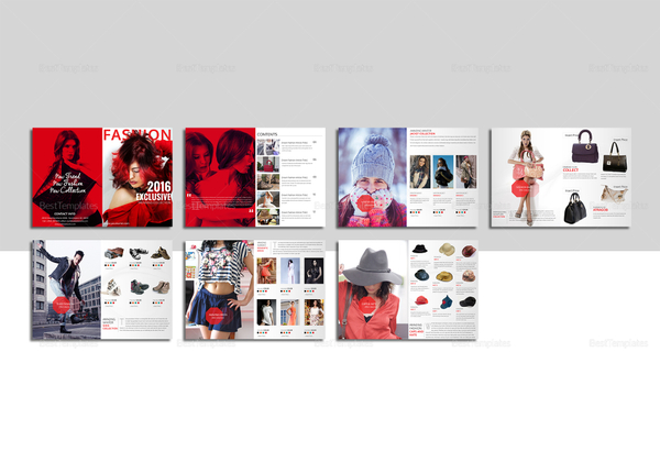 Fashion Catalog Template in PSD, Word, Publisher, InDesign