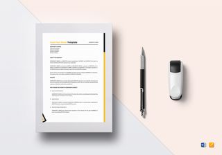 Fund Fact Sheet Template in Word, Google Docs, Apple Pages