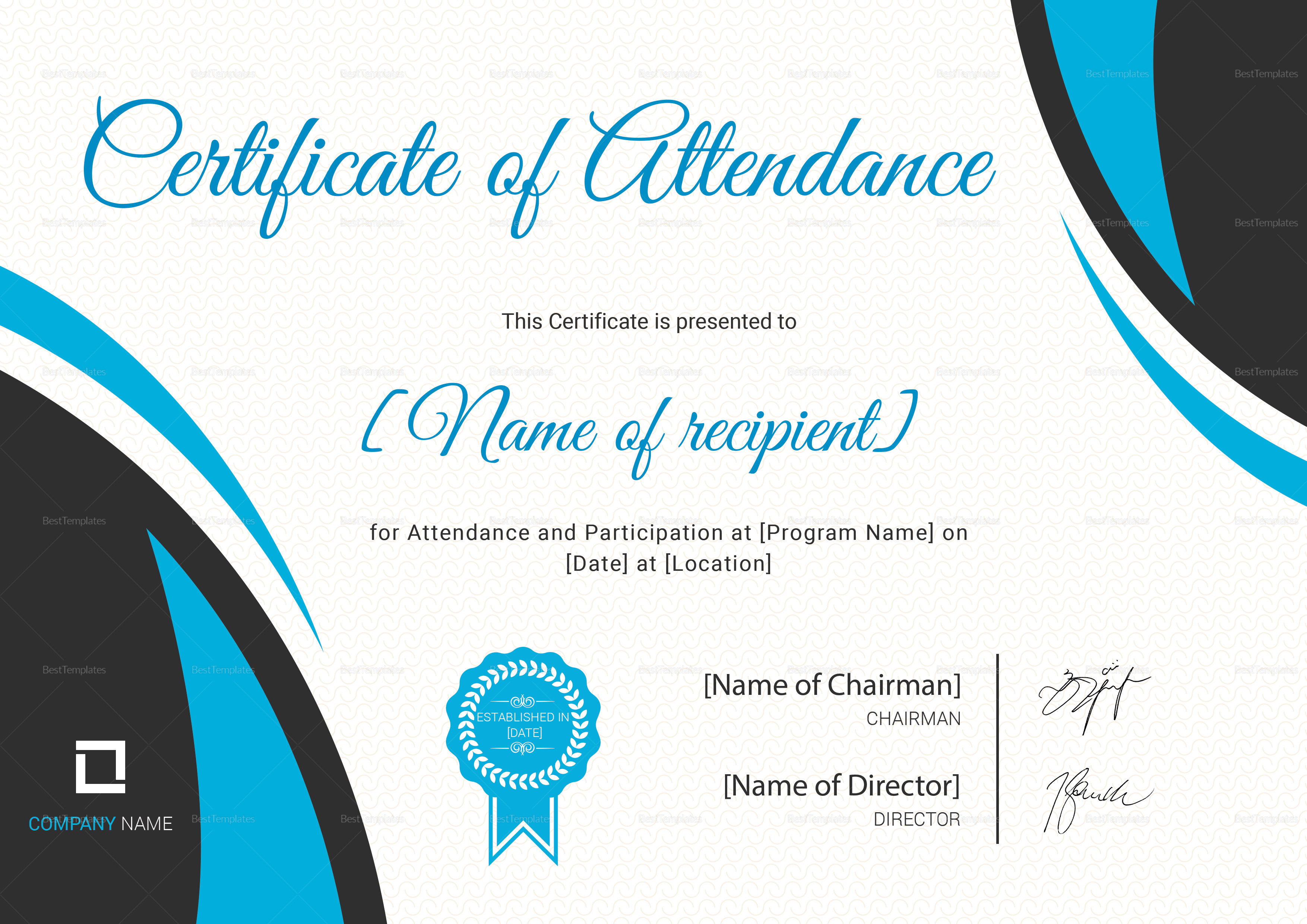 Project Certificate Template Sample Certificate