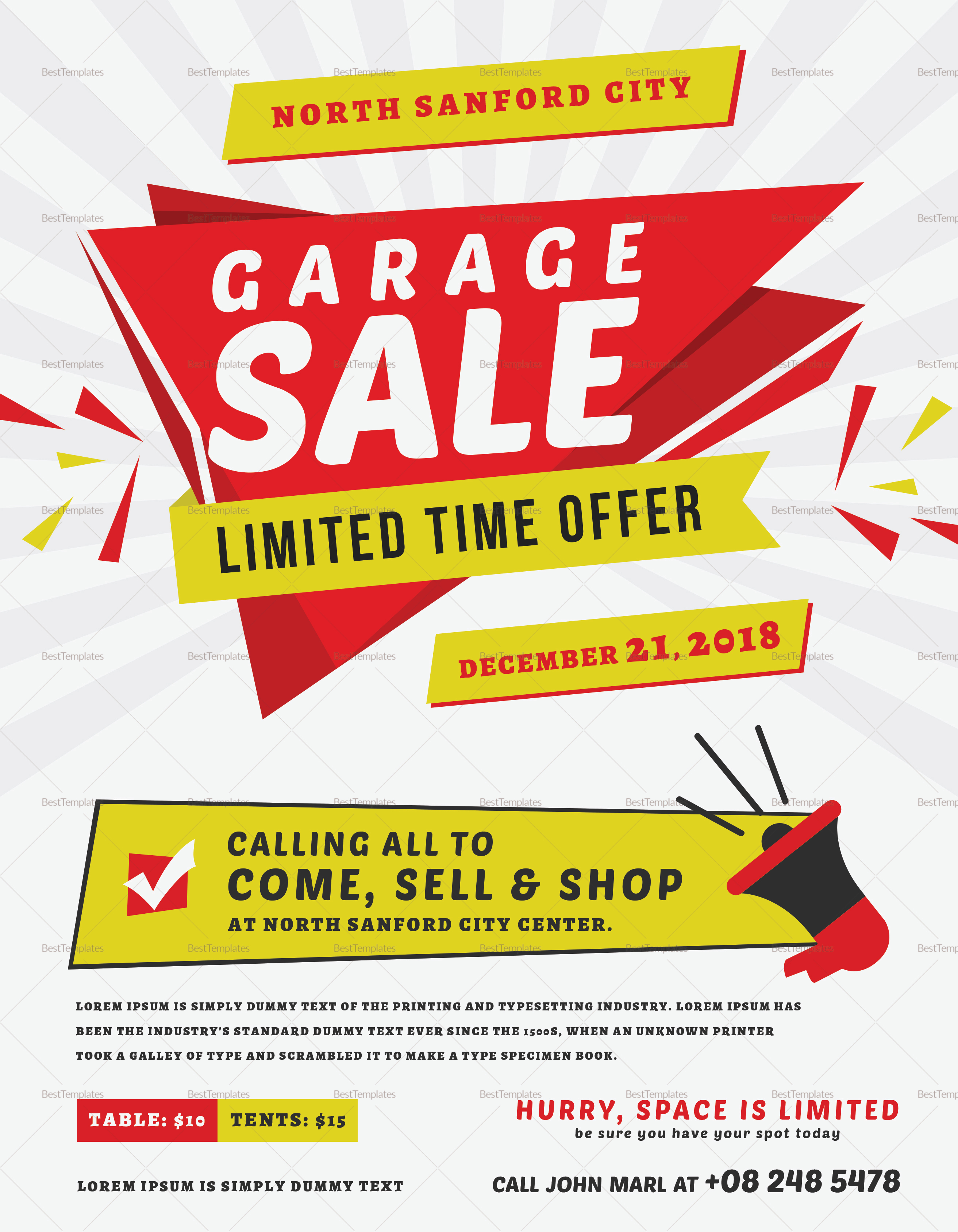Sales Flyer Template