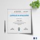 Appreciation Certificate of Skating Design Template in PSD, Word