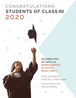 Graduation Day Flyer Design Template in PSD, Word, Publisher ...