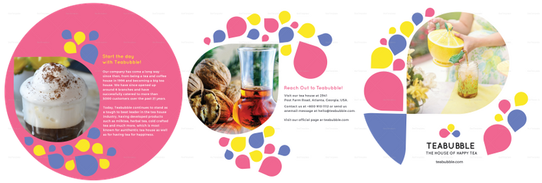 Circle Brochure Design Template in PSD, Word, Publisher, Illustrator ...