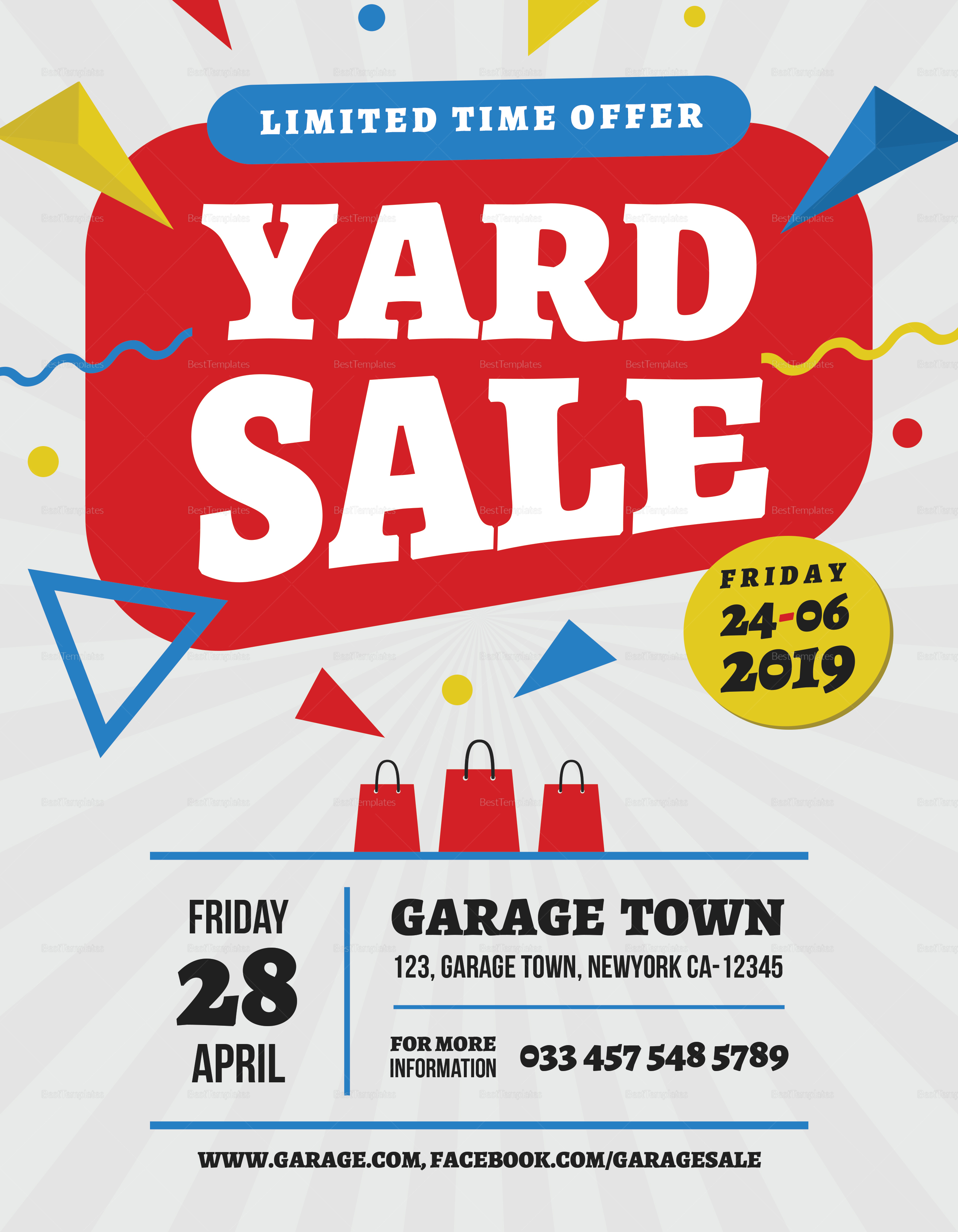 Free Printable Yard Sale Flyer Templates Printable Templates