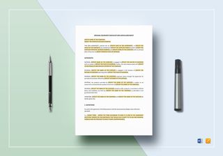 OEM Agreement Template in Word, Apple Pages