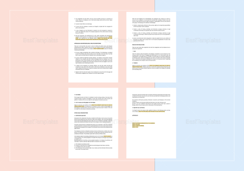 Privacy and Employee Monitoring Policy Template in Word, Apple Pages