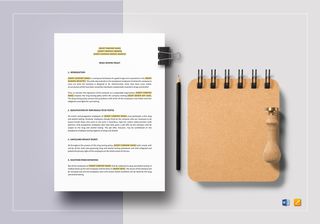 Drug Testing Policy Template in Word, Apple Pages